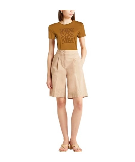 Max Mara Solid Color Short-sleeve T-shirt