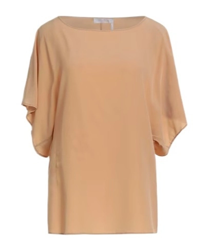 Chloé Solid-color Crew Neck Short-sleeve Top
