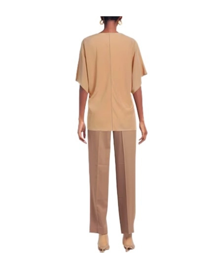 Chloé Solid-color Crew Neck Short-sleeve Top