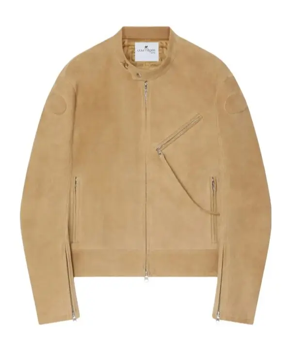 COURREGES Suede Leather Jacket