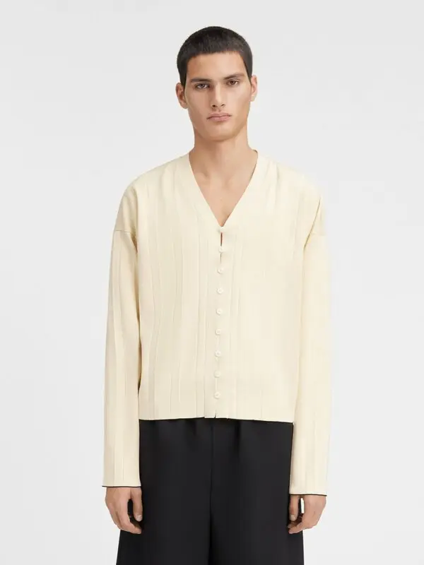 Jacquemus Pleated Cardigan