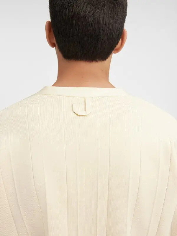 Jacquemus Pleated Cardigan