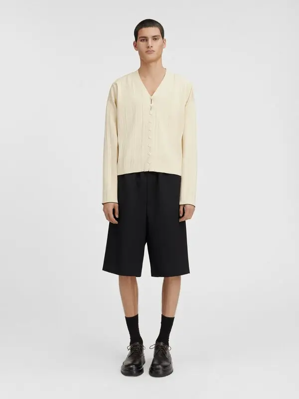 Jacquemus Pleated Cardigan
