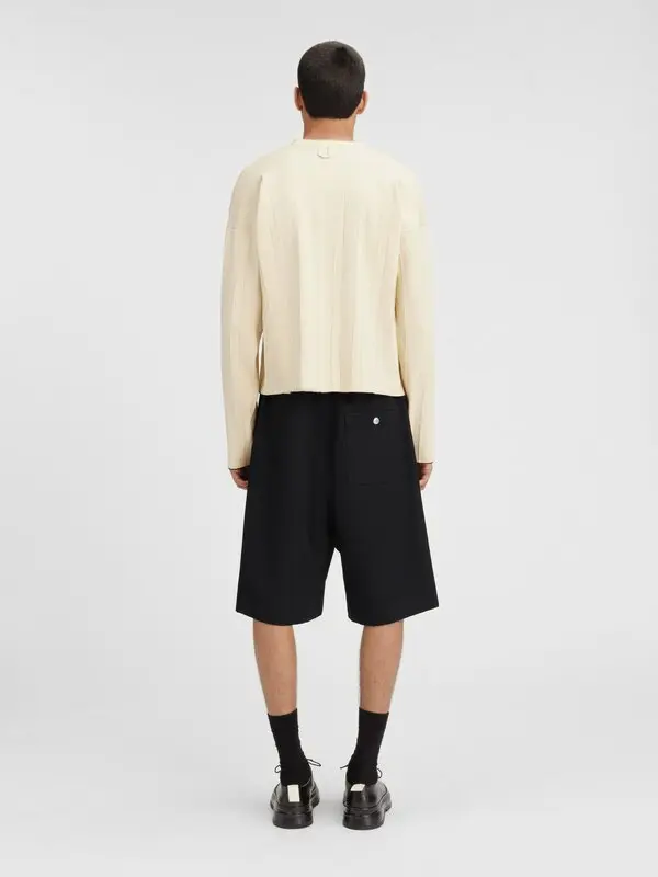 Jacquemus Pleated Cardigan