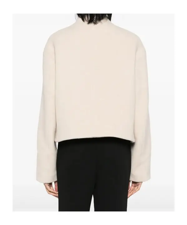 REFORMATION Owen Jacket - Cream Ivory