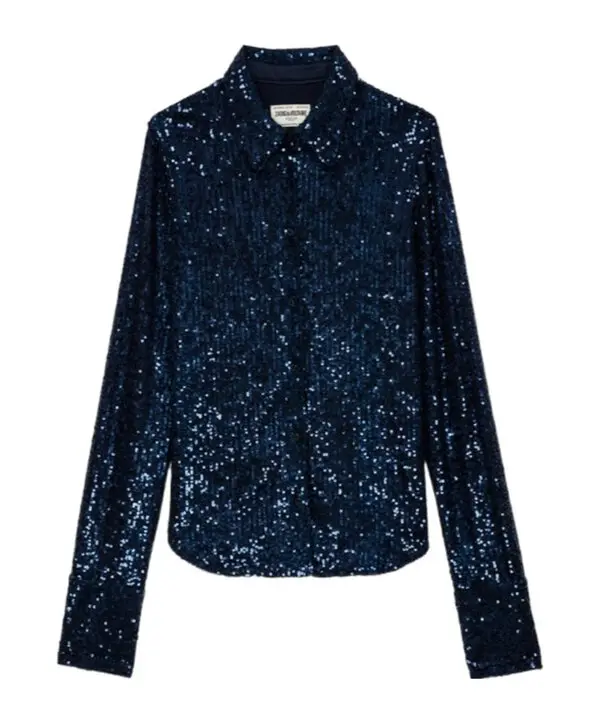 Zadig&Voltaire Sequin Embellished Shirt