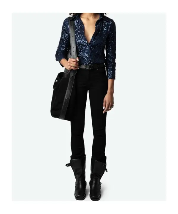 Zadig&Voltaire Sequin Embellished Shirt