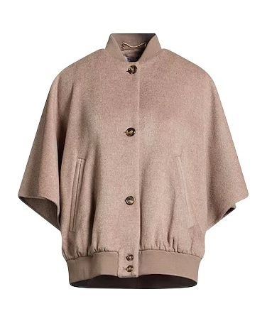 Max Mara Solid Cashmere Wrap Waistcoat - Nude