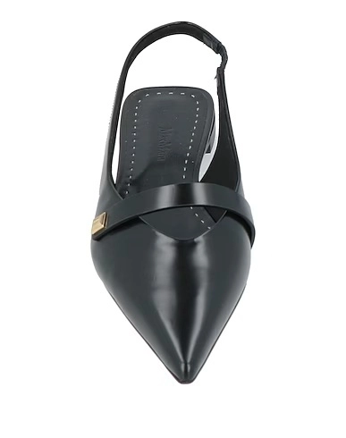 Max Mara Patent Leather Pointed-toe Loafers