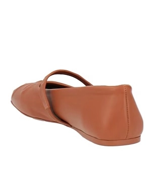 Marni Minimal Leather Mary Jane Flats