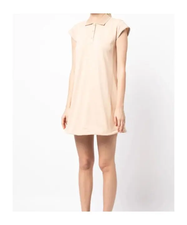 We11Done Contrasting-trim Flared Cotton Dress