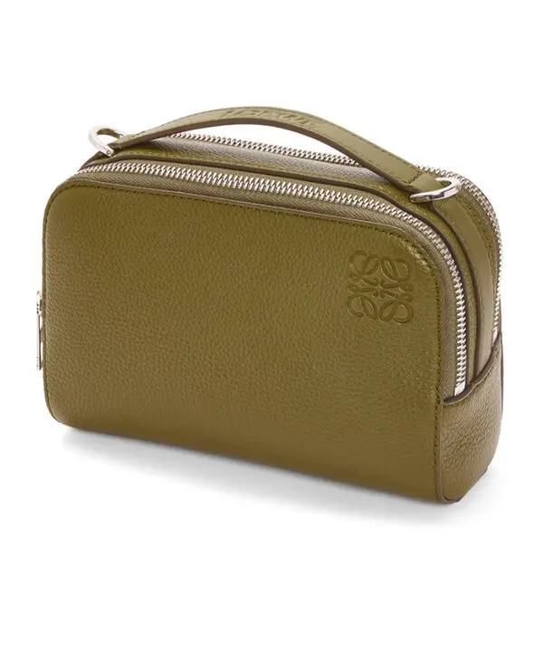 Loewe Mini Camera Crossbody Bag In Soft Grained Calfskin