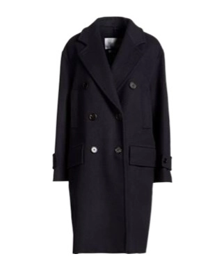 Max Mara Stylish Minimalist Double-breasted Coat