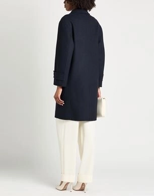 Max Mara Stylish Minimalist Double-breasted Coat