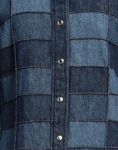 Chloé Spliced Denim Shirt