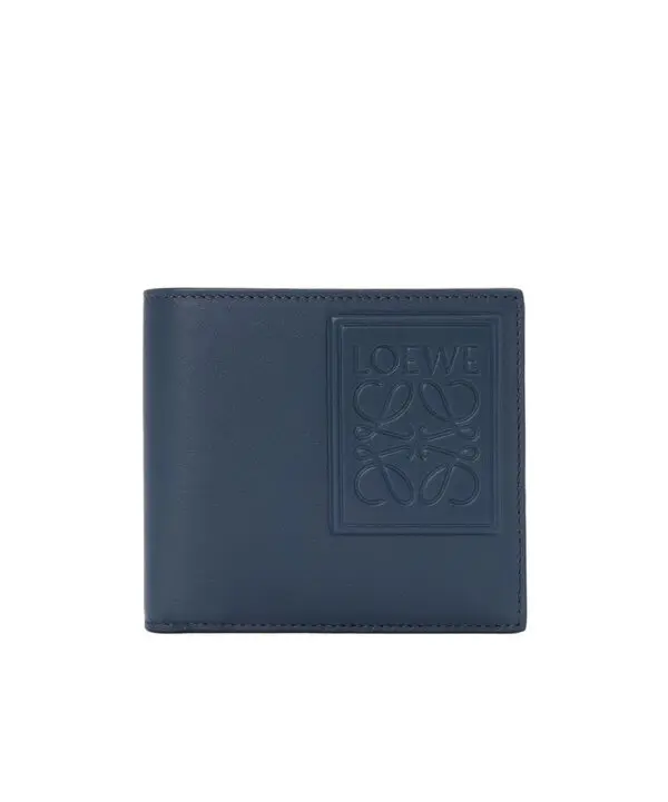 Loewe Bifold Coin Wallet In Satin Calfskin