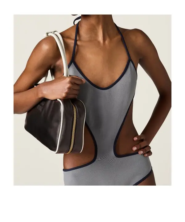 Miu Miu Technical Knit Swimsuit