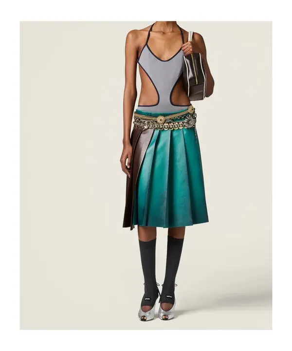 Miu Miu Technical Knit Swimsuit