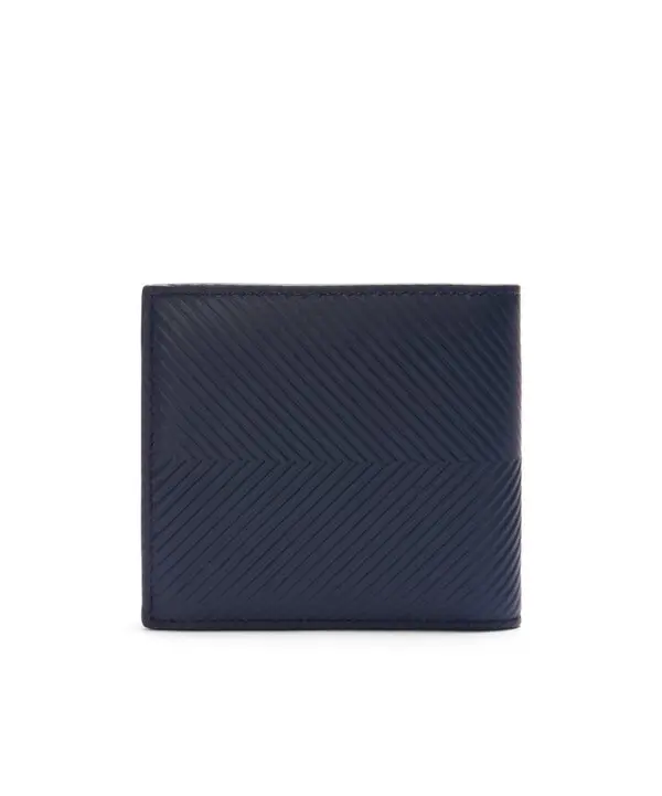 Loewe Bifold Coin Wallet In Textured Classic Calfskin