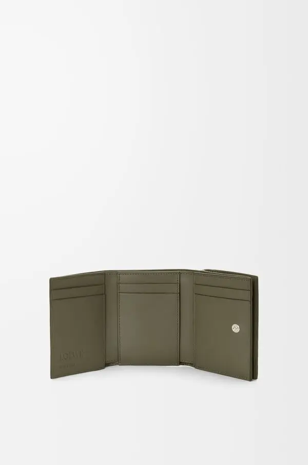 Loewe Trifold Wallet In Soft Grained Calfskin