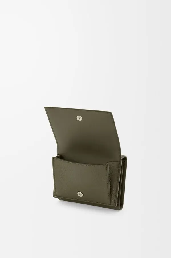 Loewe Trifold Wallet In Soft Grained Calfskin