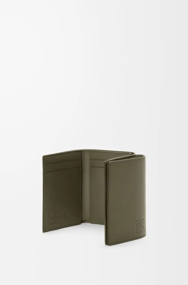 Loewe Trifold Wallet In Soft Grained Calfskin