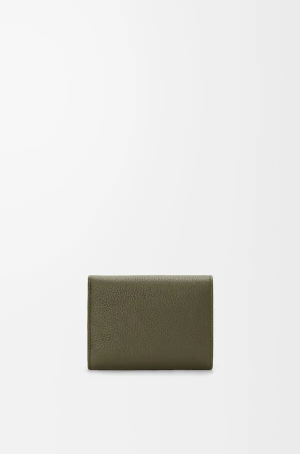 Loewe Trifold Wallet In Soft Grained Calfskin