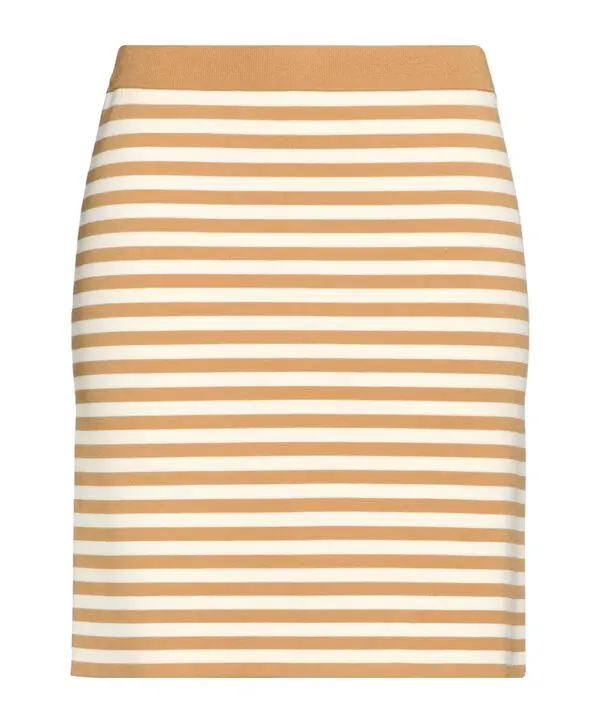 Max Mara Striped Knit Midi Skirt