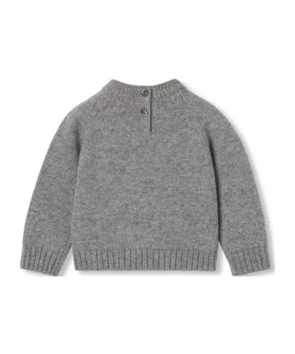 Gucci Baby Wool Sweater With Embroidery