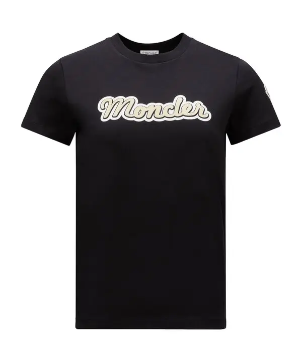 Moncler Logo Embroidered T-shirt