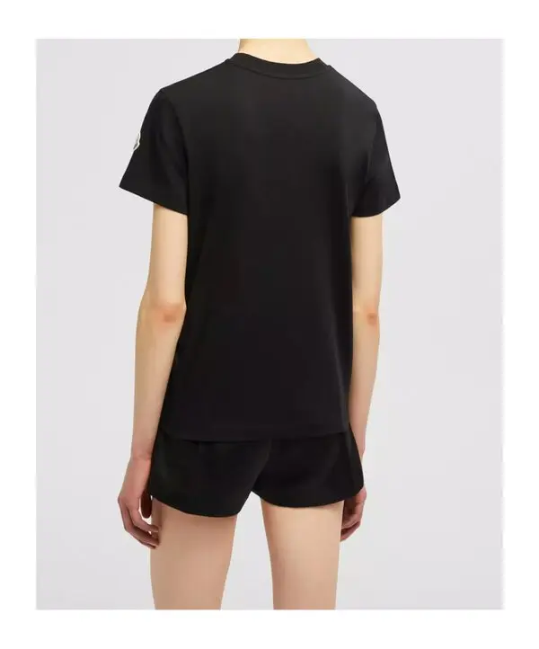 Moncler Logo Embroidered T-shirt
