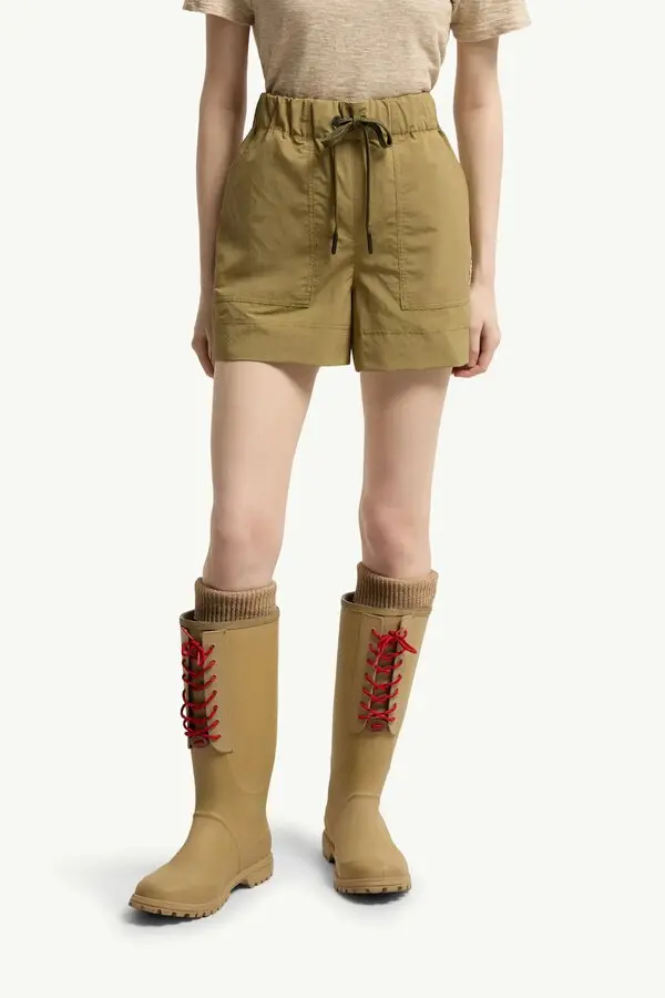 Moncler Technical Froissé Shorts