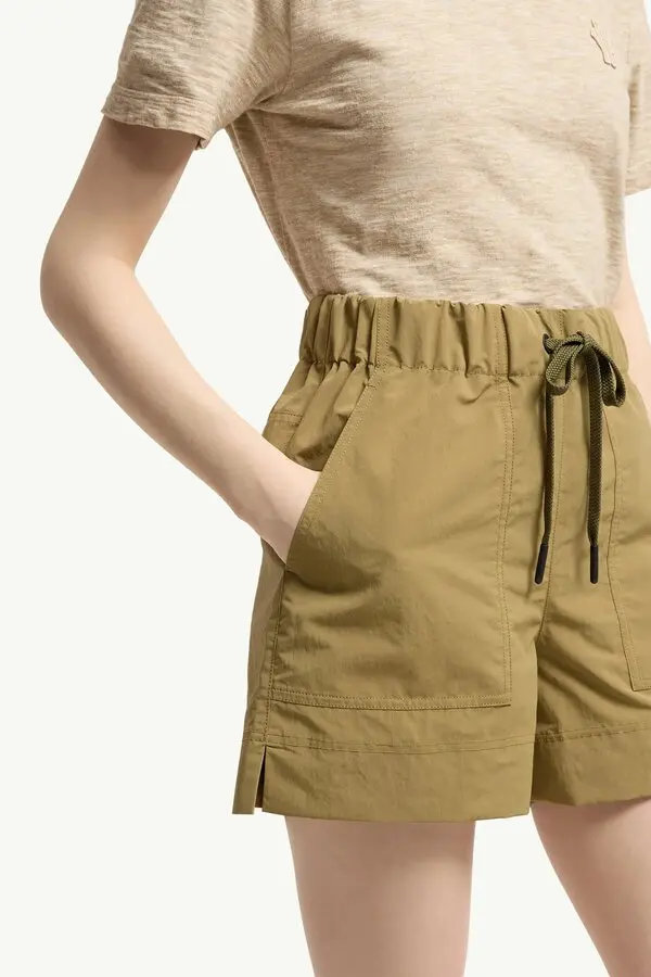 Moncler Technical Froissé Shorts