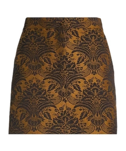 Max Mara Jacquard Floral-print Skirt