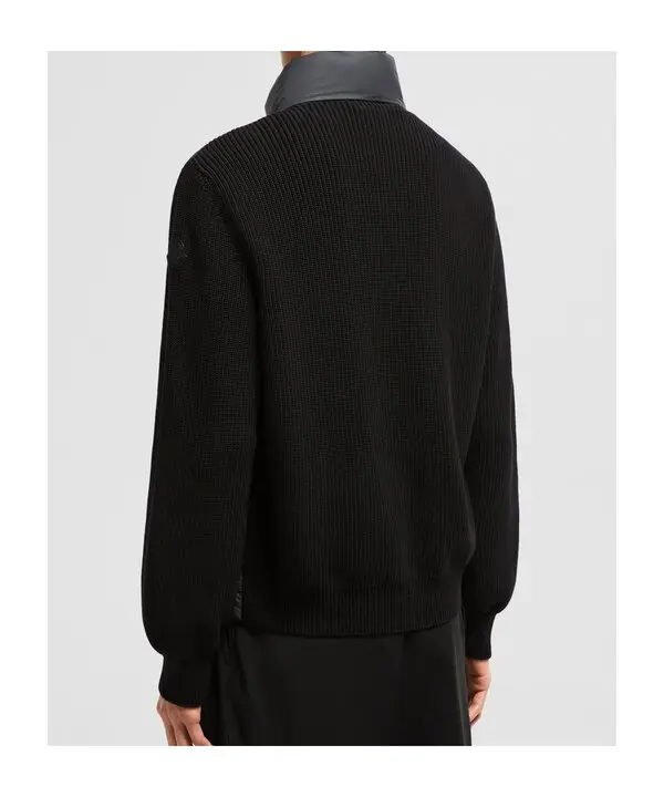 Moncler Padded Cotton Zip-up Cardigan