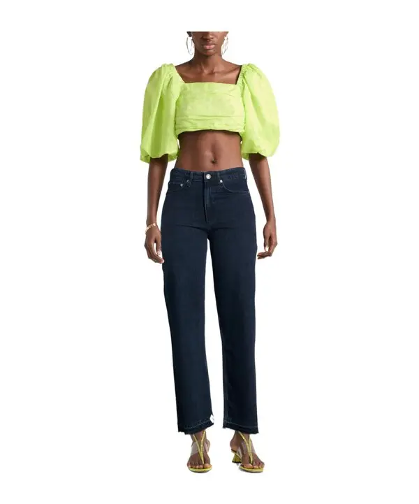 Rag & Bone Plain Colour Denim Trousers
