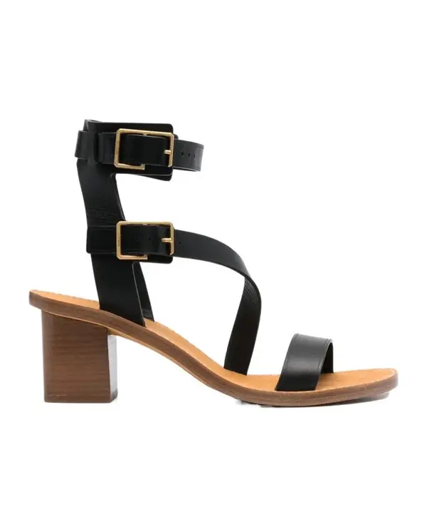 Zadig&Voltaire Cecilia Caprese 70mm Leather Sandals