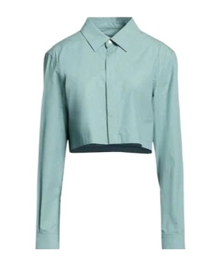 Rick Owens Solid-color Cropped Shirt