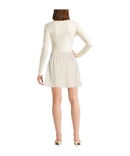 Max Mara Solid A-line Skirt