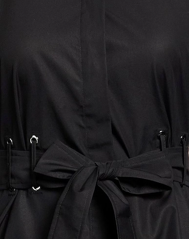 Max Mara Long-sleeve Shirt With Belt Detail - Black