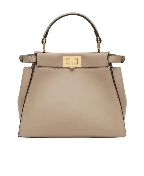 Fendi Small Peekaboo Bag - Brown