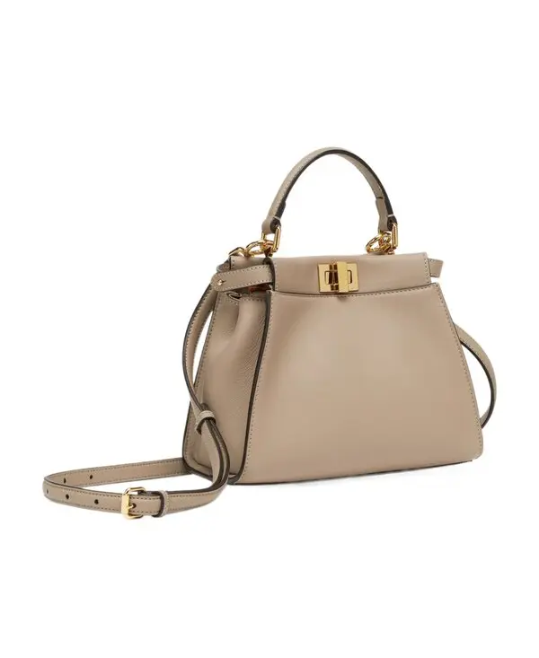 Fendi Small Peekaboo Bag - Brown