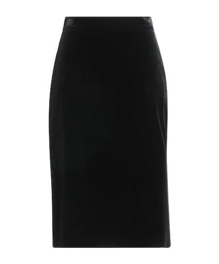 Max Mara Velvet A-line Skirt