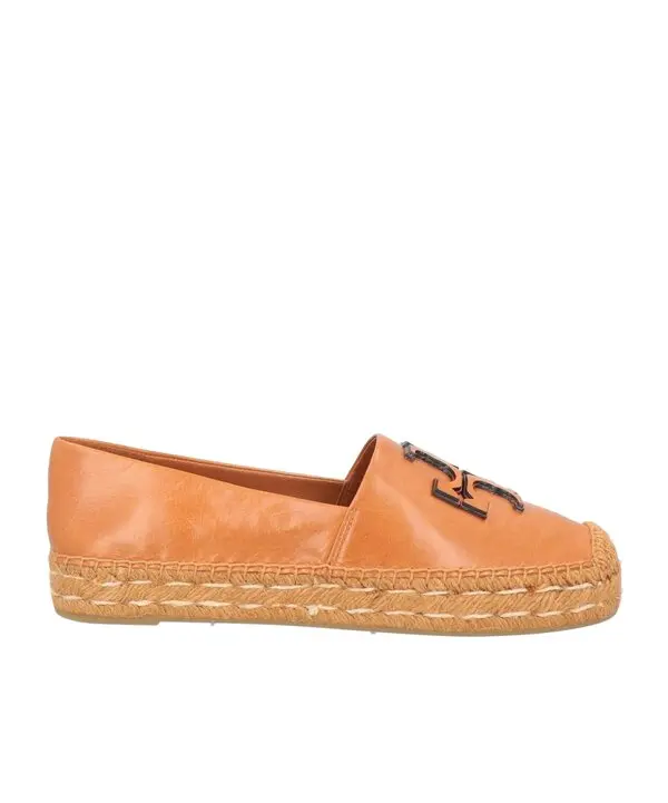 Tory Burch Minimalist Versatile Leather Straw Shoes