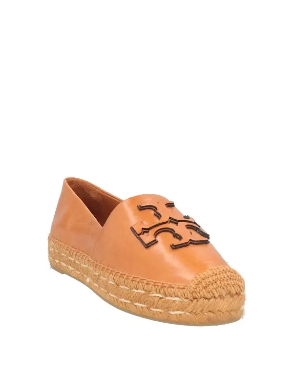 Tory Burch Minimalist Versatile Leather Straw Shoes