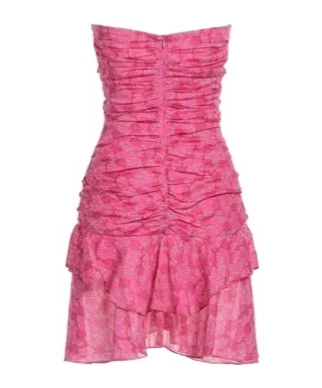 Isabel Marant Étoile Ruched Tiered Floral Mini Dress