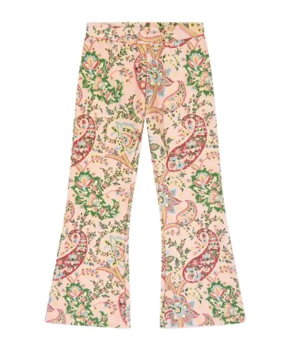 Etro Paisley Print Flared Trousers
