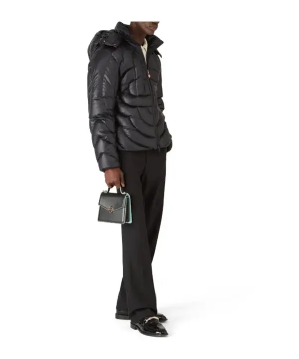 Casablanca Logo Quilted Down Jacket