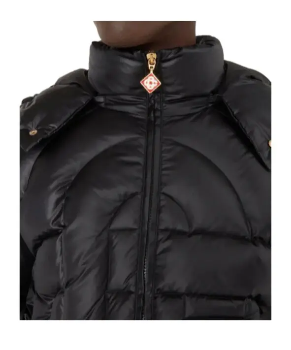 Casablanca Logo Quilted Down Jacket