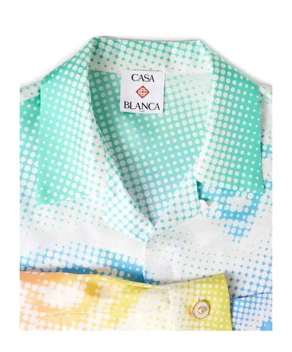 Casablanca Printed Long-sleeved Shirt - Multicolor